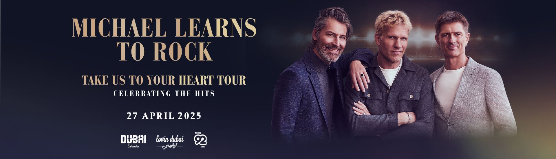 Coca-Cola Arena | MICHAEL LEARNS TO ROCK | United Arab Emirates