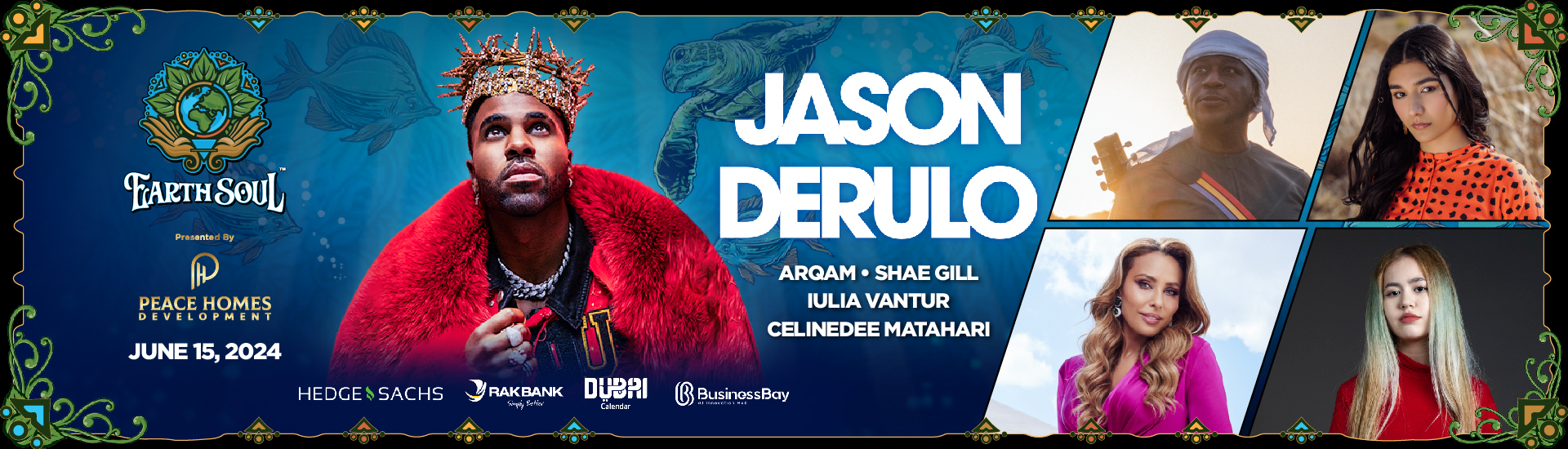 Coca-Cola Arena | EARTHSOUL WITH JASON DERULO | United Arab Emirates
